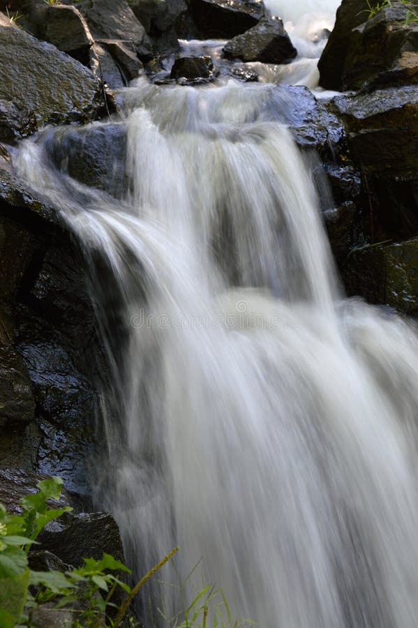 Waterfall stock photo. Image of landscape, attraction - 77321770