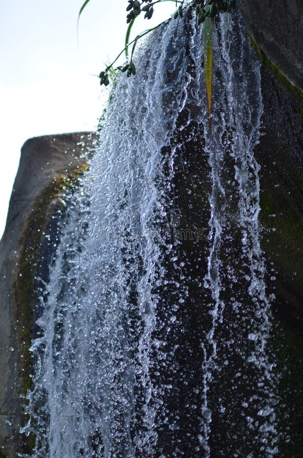 Waterfall stock photo. Image of color, refreshing, splashing - 43088134
