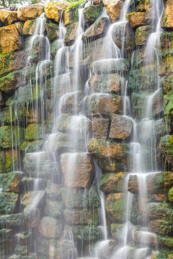 Waterfall stock image. Image of motion, falling, rock - 34562533