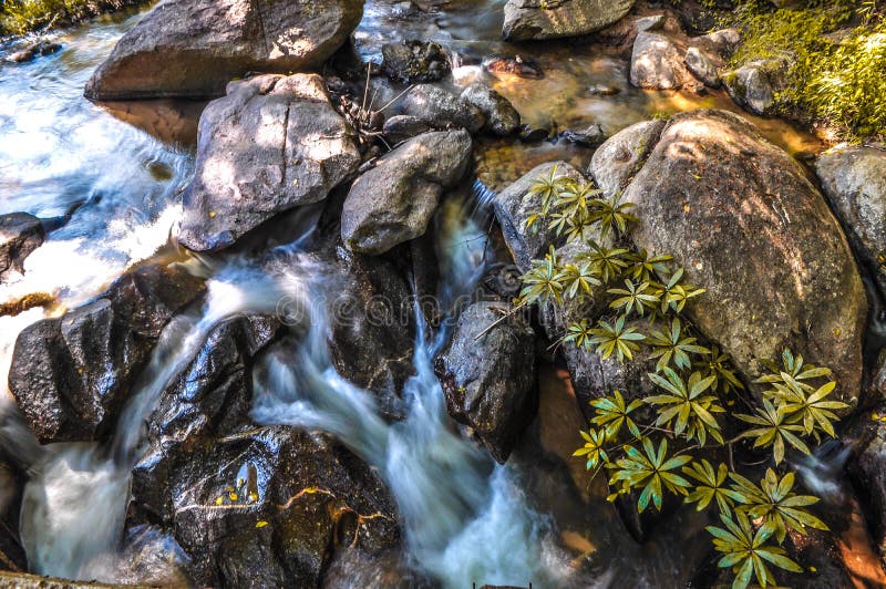 Waterfall stock photo. Image of mountain, meltwater, vertical - 39936768