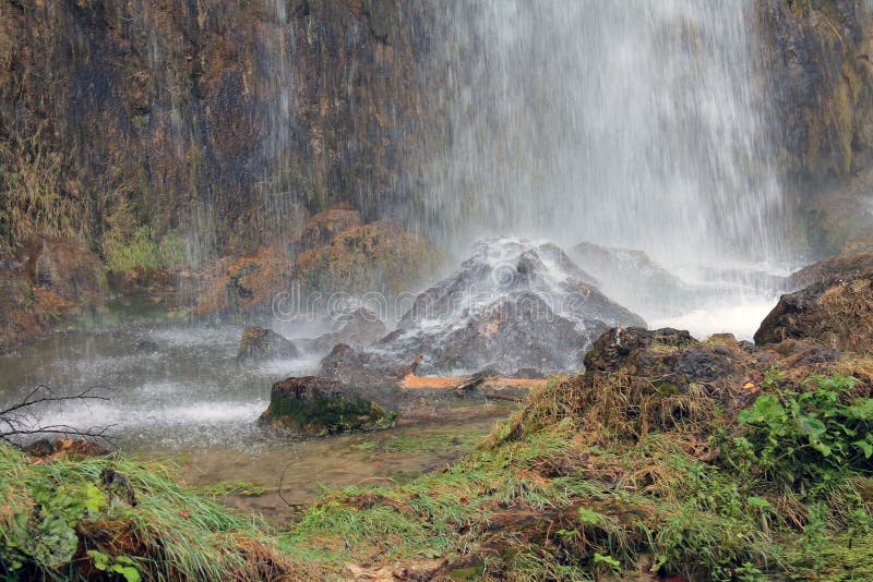 Waterfall Power stock image. Image of nature, tropical - 4292675