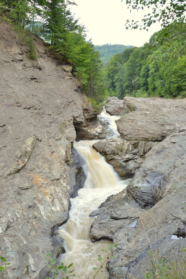 Waterfall Putna stock image. Image of water, turism, romania - 97805907