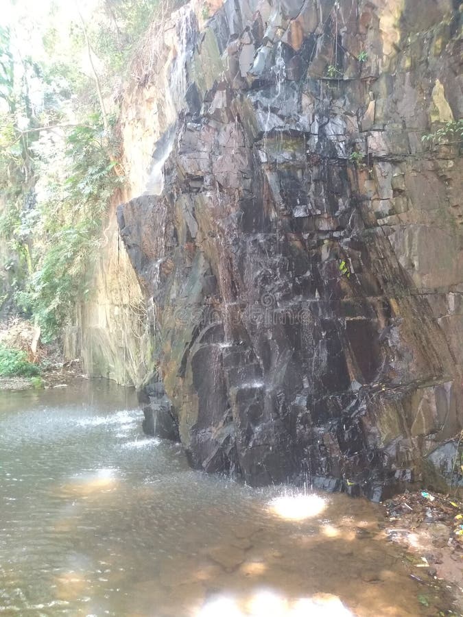 Waterfall Quarry River Water Nature Stock Photo - Image of nature ...