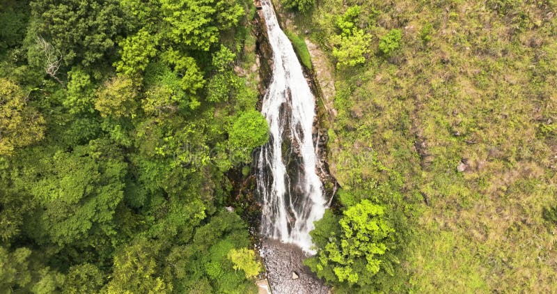 Aerial View of Efrata Falls. Sumatra, Indonesia. Stock Video - Video of ...
