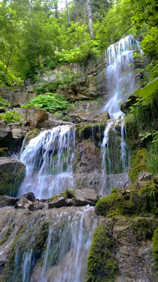 Waterfall stock image. Image of effluent, darting, flux - 56604093