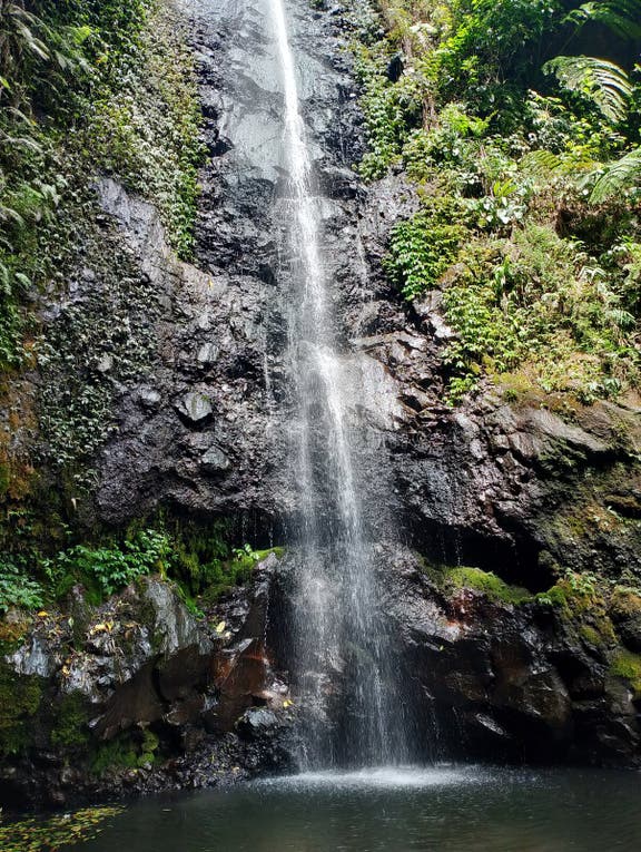 A Waterfall that Refreshes the Eyes Stock Photo - Image of eyes ...