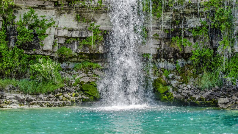 Afqa waterfall, Lebanon stock image. Image of lebanon - 48596319