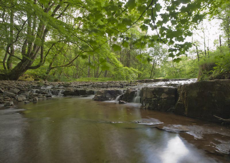 Waterfall stock photo. Image of eddie, flood, erode, flow - 87978698