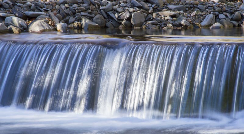 Waterfall river stock image. Image of forest, effect - 36126151
