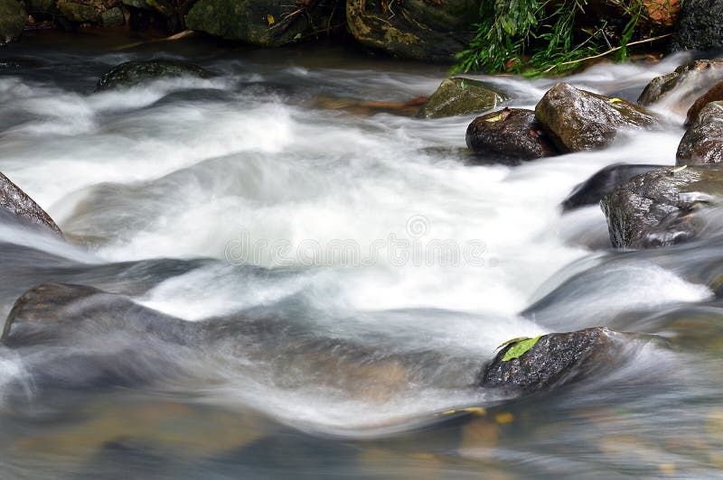 Waterfall stock image. Image of foaming, resource, natural - 46390295