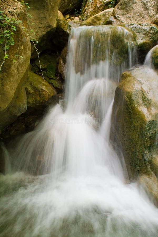 Basin Waterfall stock image. Image of soft, white, river - 4069751