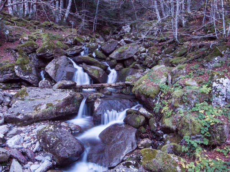 Waterfall with rocks stock image. Image of waterfall - 45104843