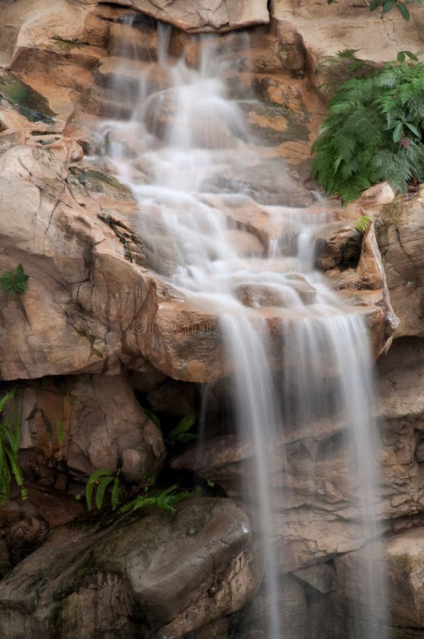 Waterfall On Rocky Ledge Royalty Free Stock Image - Image: 11947476