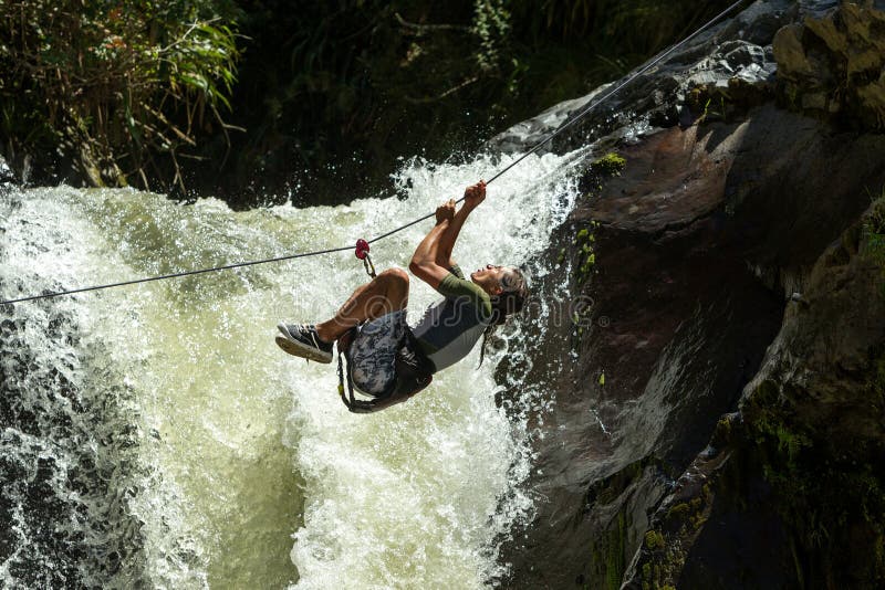 Waterfall Zip Crossing Stock Photos - Free & Royalty-Free Stock Photos ...
