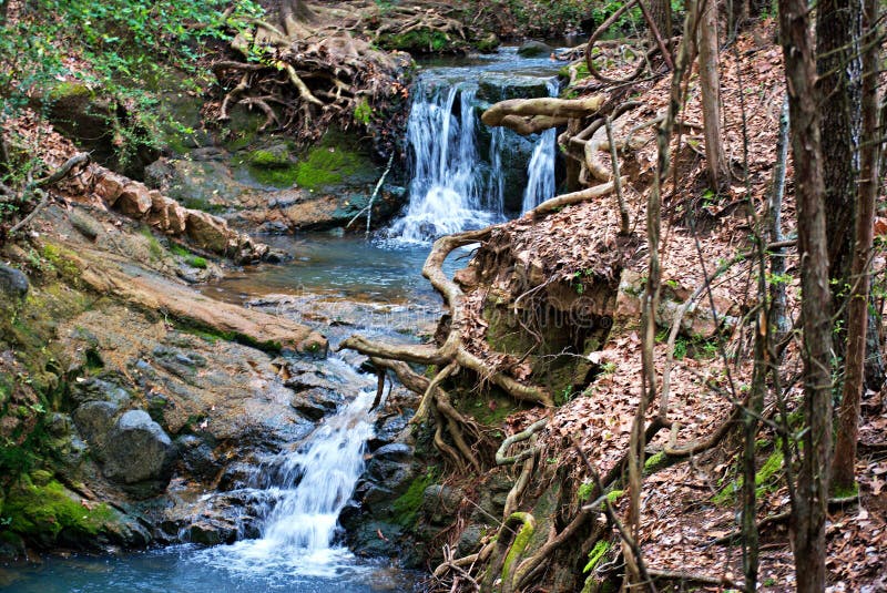 Waterfall stock image. Image of running, nature, waterfall - 177535311