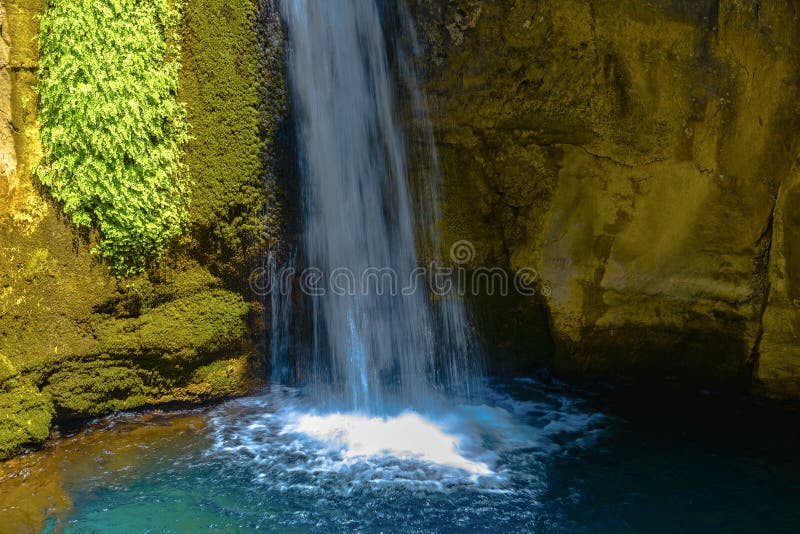 Waterfall in Sapadere Canyon Stock Photo - Image of canyon, fall: 79761130