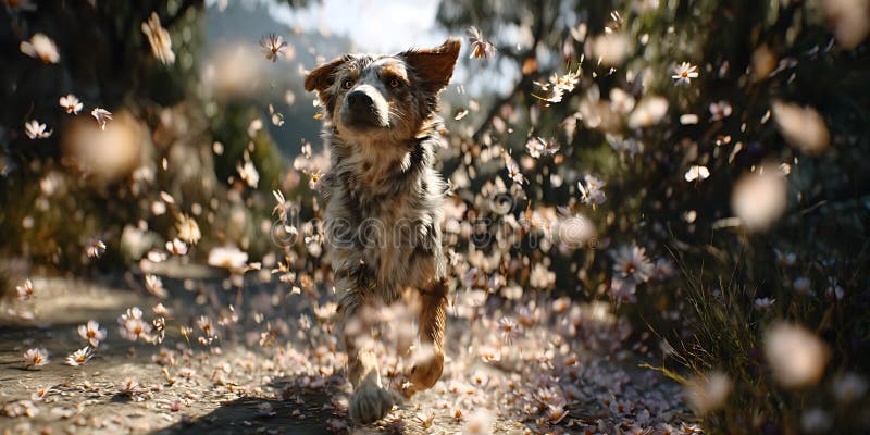 Waterfall Scene Powerful Nature Photography Stock Illustration ...