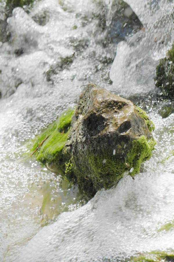 Waterfall Scene in White Water Stock Photo - Image of fall, drop: 101390418
