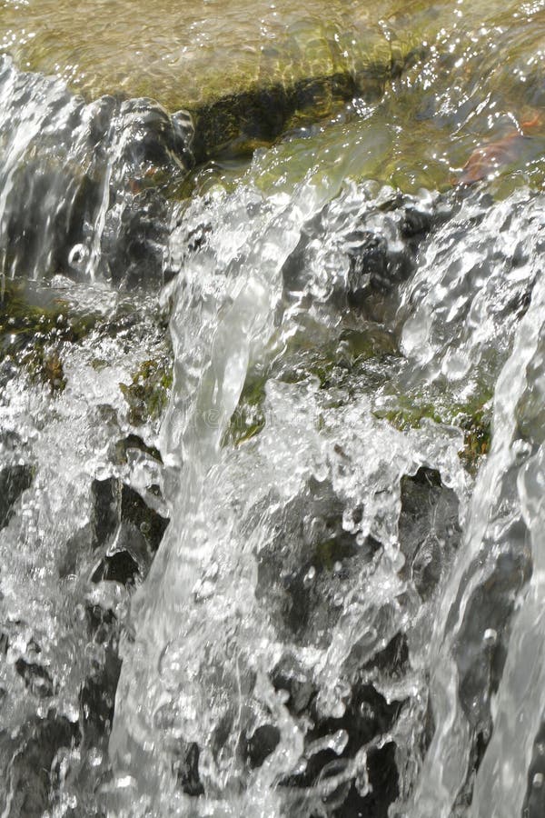 Waterfall Scene in White Water Stock Photo - Image of cascade, drop ...