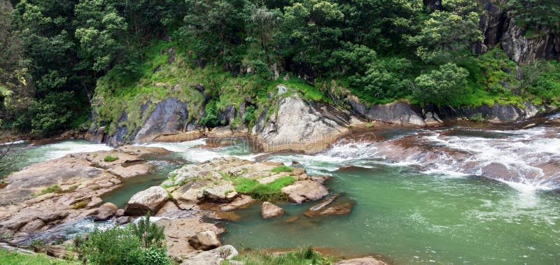 Waterfall Scenic View, the Pykara River Rises at Mukurthi Peak, River ...