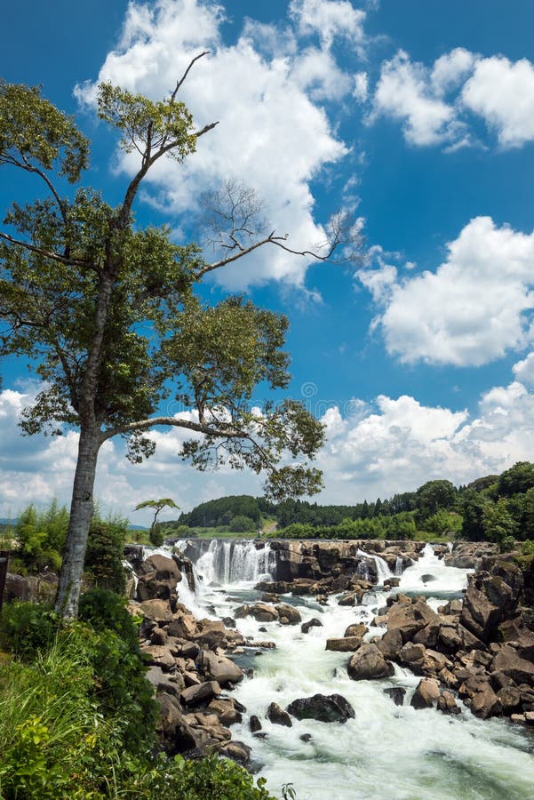 Tall waterfall stock image. Image of australia, green - 34261573