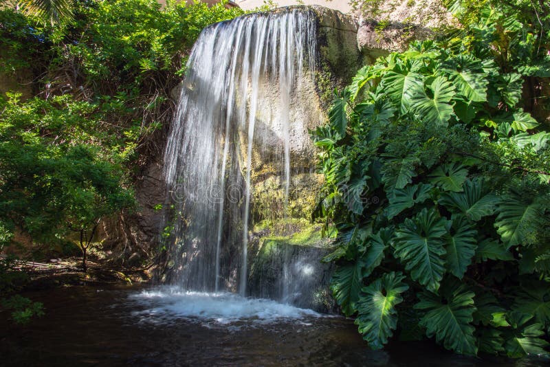 Waterfall stock image. Image of outdoor, cascade, freshness - 34024817