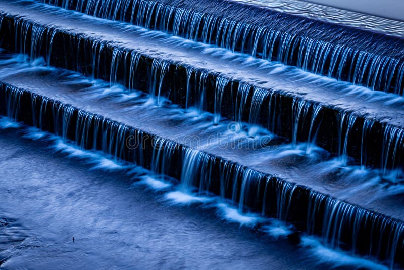 Waterfall smooth water stock photo. Image of nature - 247820154