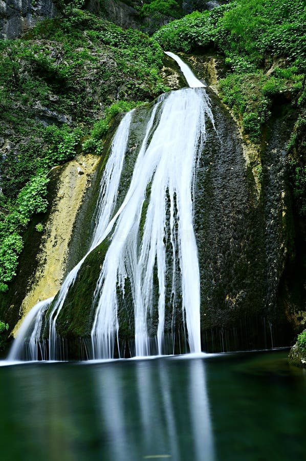 Waterfall at the Source of the Mundo River. Stock Photo - Image of ...