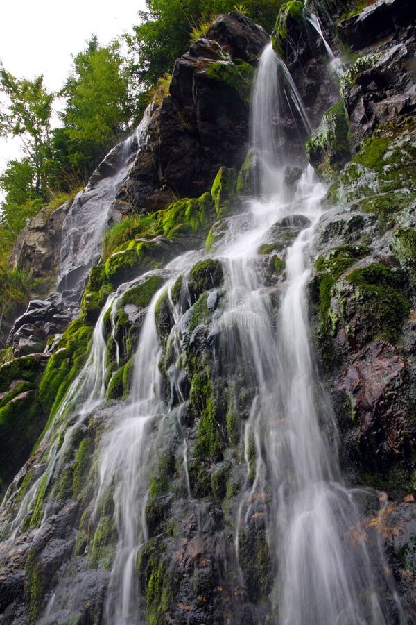 Waterfall stream stock image. Image of water, rapid, tranquil - 11048943