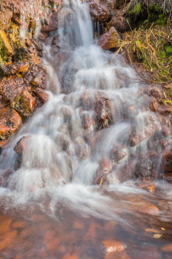 Waterfall on the stream stock image. Image of fall, water - 84420091