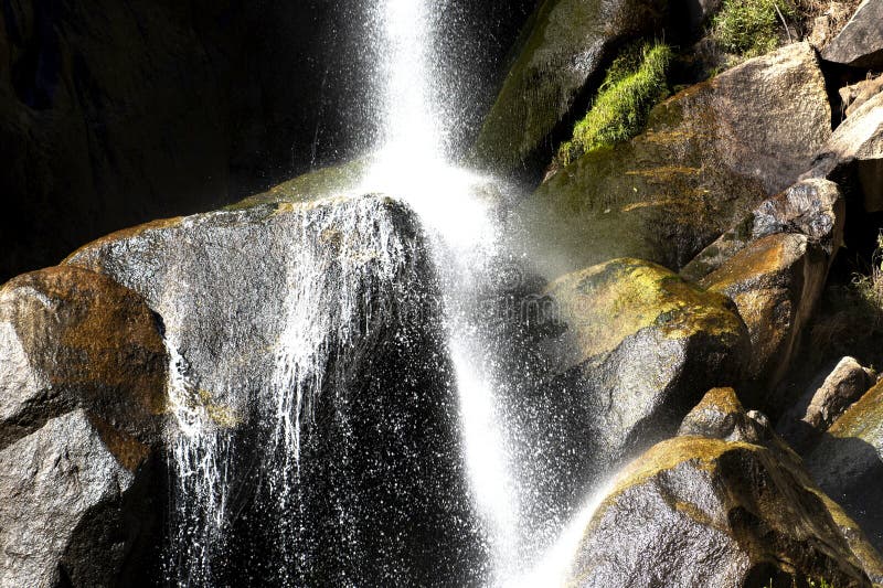 Waterfall stock photo. Image of rocks, water, waterfall - 199078432