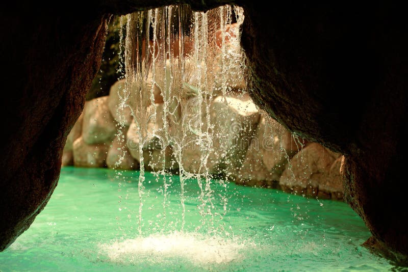 Waterfall. summer holiday stock photo. Image of recreation - 72752642