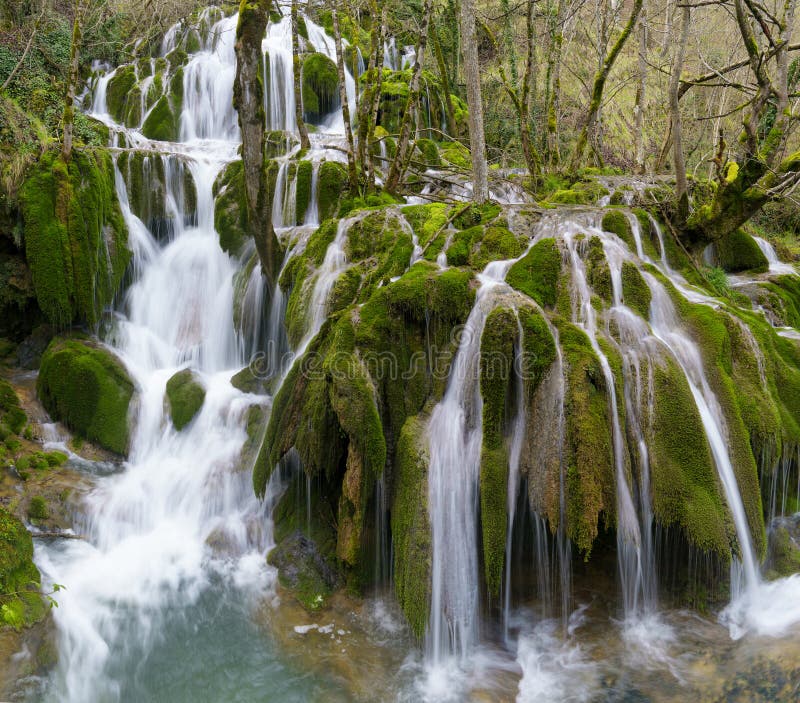 Waterfall of the Toberia. the Toberi­a Waterfall is Located in the ...