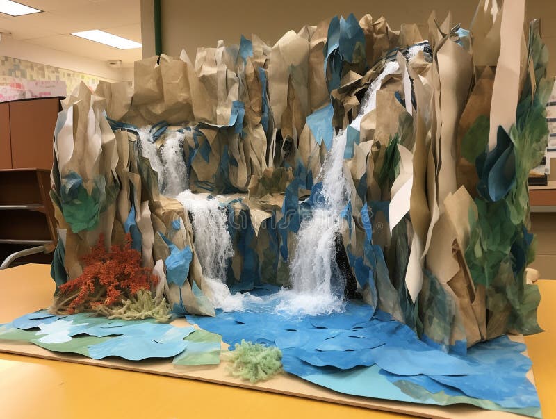 Waterfall Collage Stock Illustrations – 61 Waterfall Collage Stock ...