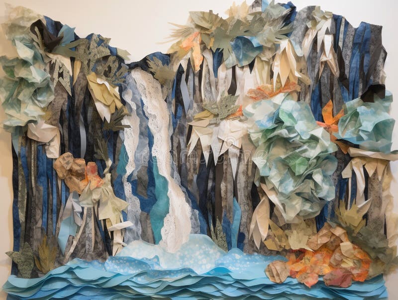 Waterfall Collage Stock Illustrations – 61 Waterfall Collage Stock ...