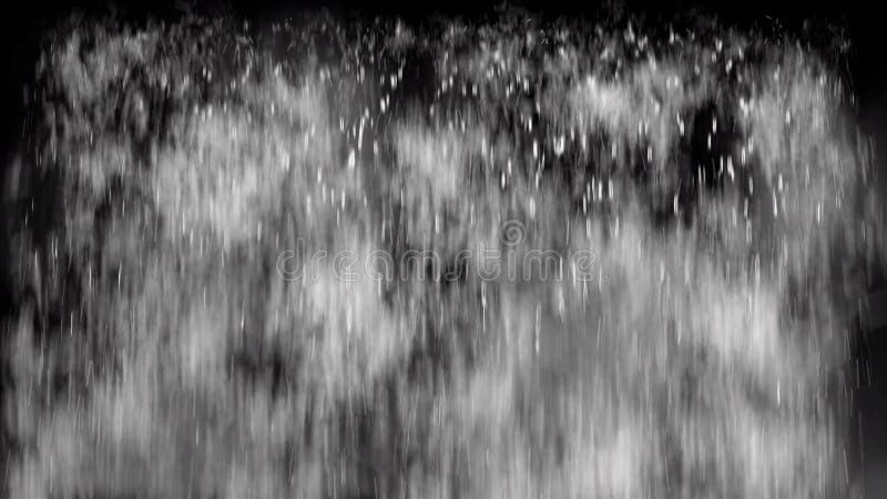 Waterfall Very Close View. Waterfall with Alpha Channel Stock Video ...