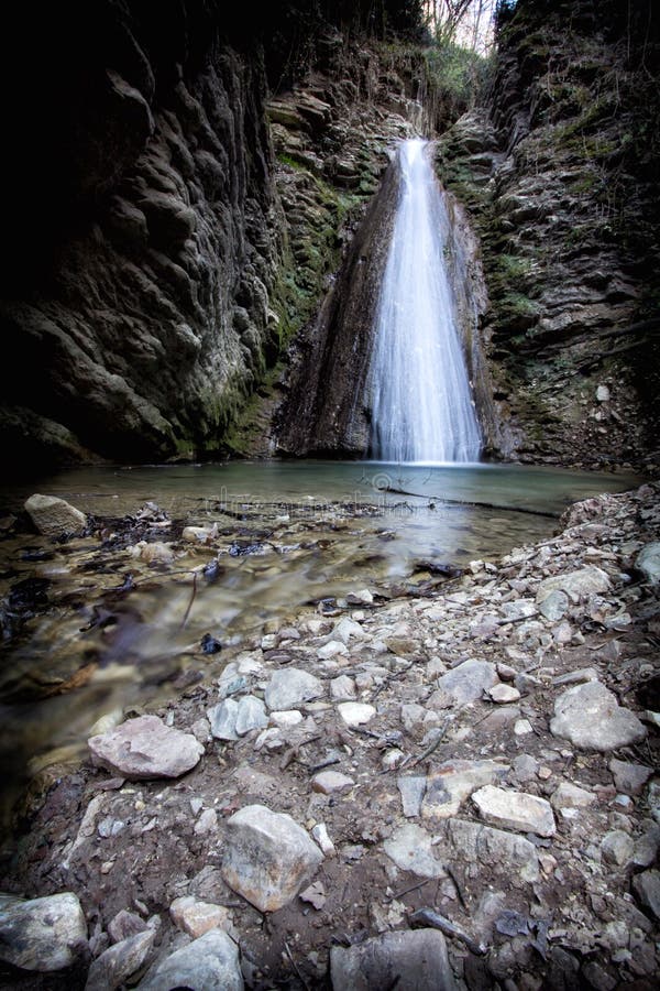 Waterfall stock photo. Image of fall, jungle, beautiful - 52330680