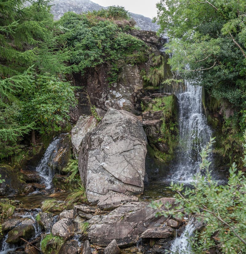 Waterfall stock photo. Image of countryside, spring, natural - 33959670