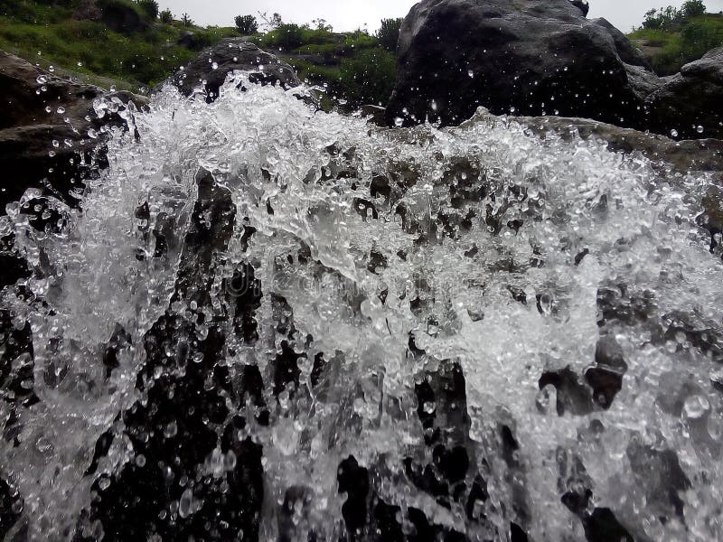 Waterfall stock photo. Image of fallingwater, falling - 97533078