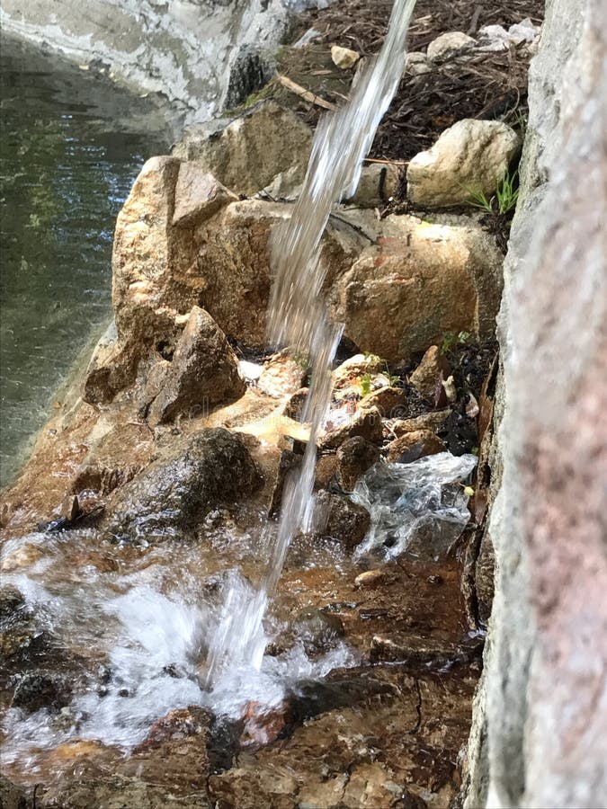 Waterfall stock photo. Image of rocks, falling, waterfall - 98641474