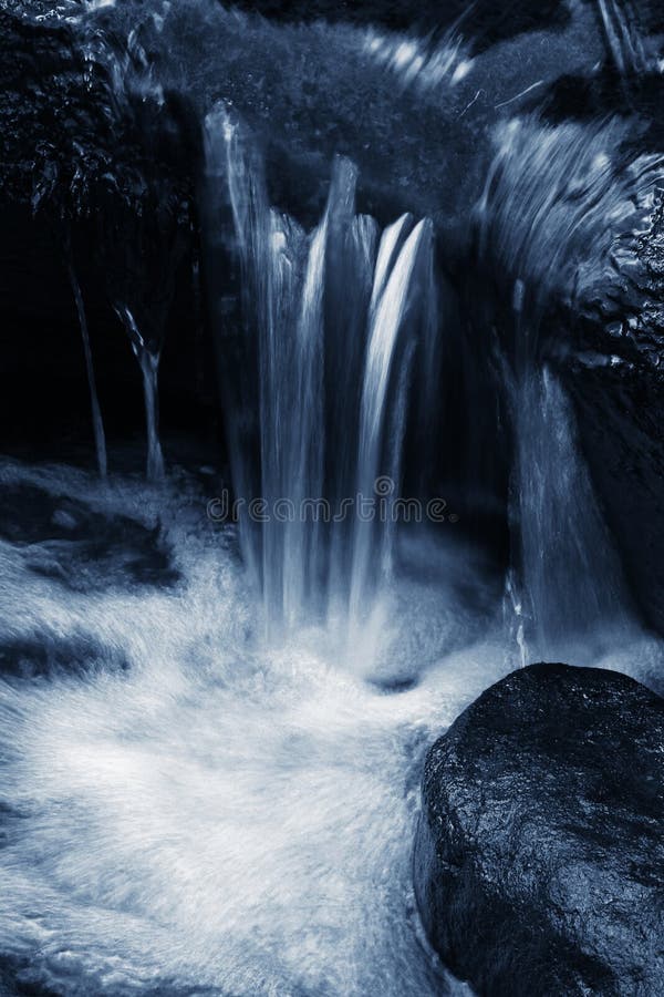 Waterfall stock photo. Image of outdoor, rapid, cold - 42348128