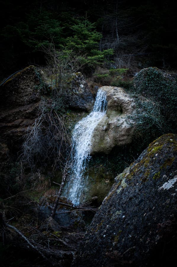 Waterfall stock image. Image of environment, woodland - 50917225