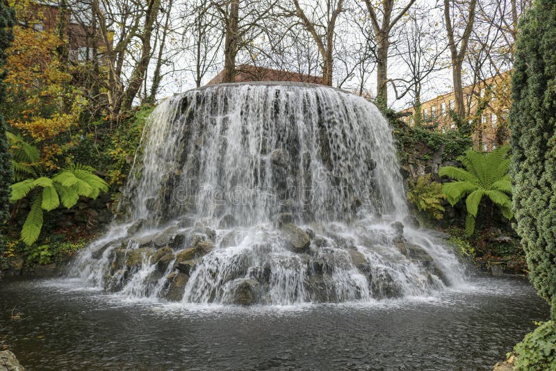 Waterfall stock photo. Image of nature, autumn, ireland - 197030530