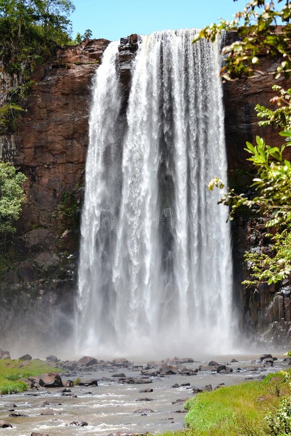 Waterfall stock image. Image of waterfall, colors, nature - 159349859
