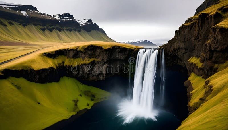 Waterfall Border Stock Illustrations – 1,479 Waterfall Border Stock ...