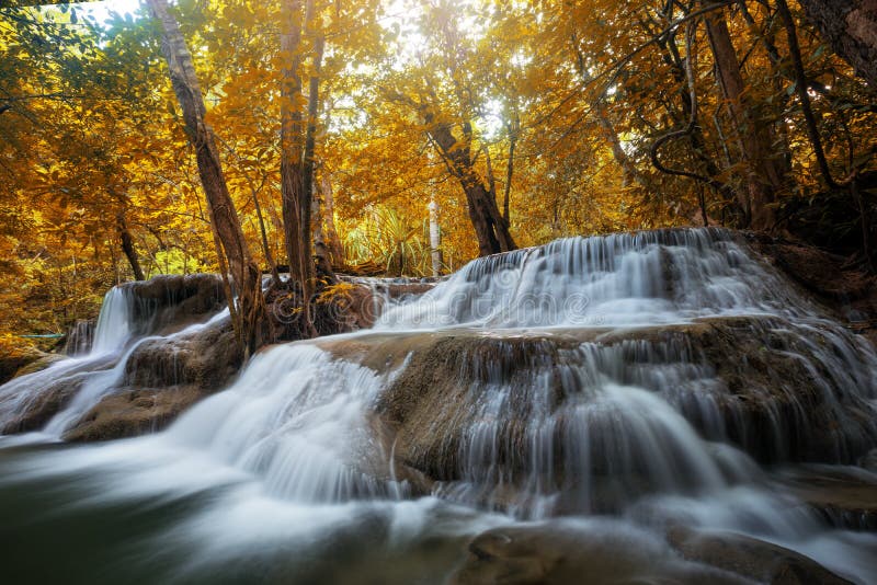 Wonderful waterfall stock image. Image of nature, emerald - 26619697
