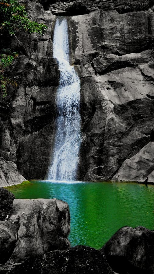 Waterfalls stock image. Image of adventure, view, swim - 234943909