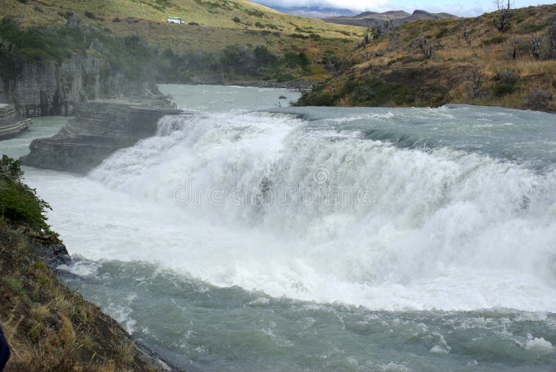 Waterfalls in Chile stock photo. Image of scenery, wild - 28273906