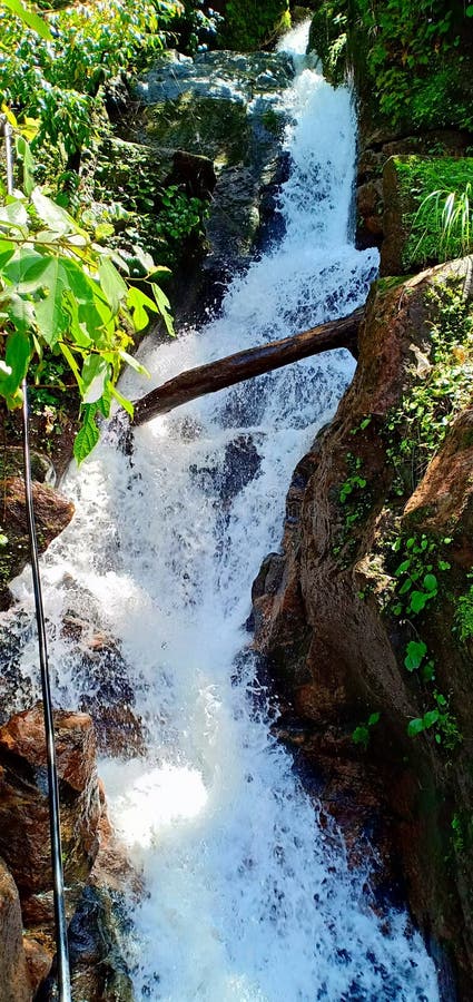 Waterfalls stock image. Image of falls, waterfalls, fresh - 123157367