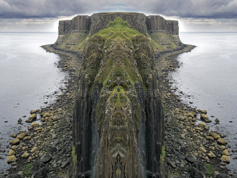 Waterfalls Island of Skye in August Stock Photo - Image of beauty ...